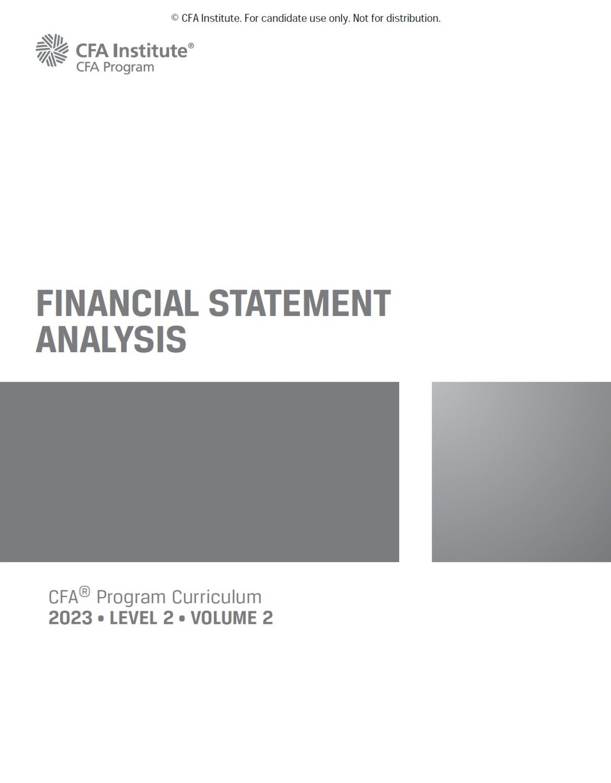 PDF | CFA 2023 Level 2 Curriculum Volume 2, Financial Statement Analysis – Shop Ngoại Ngữ – Học ...