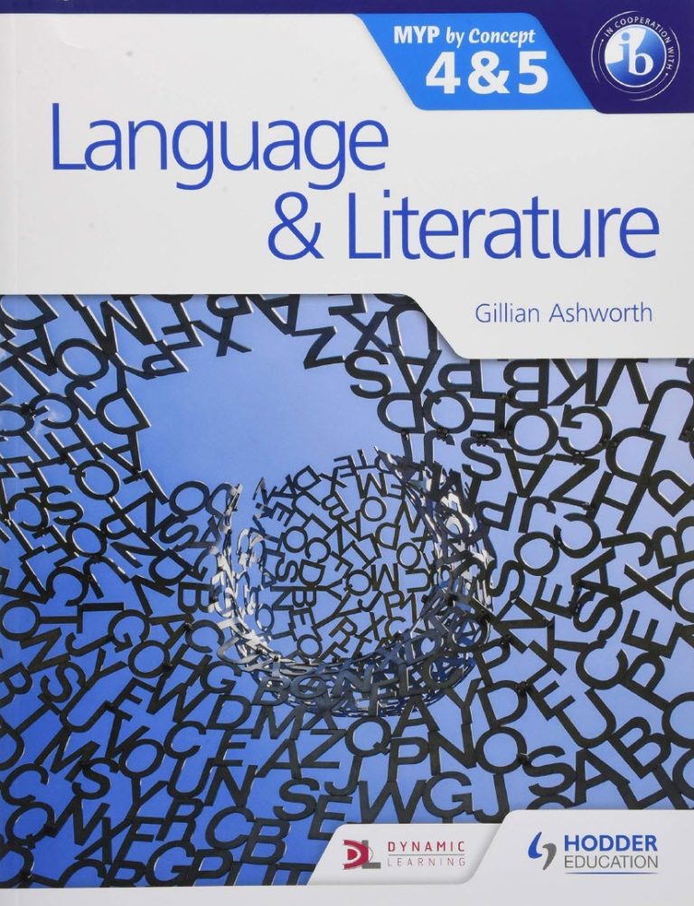 Download PDF | Language and Literature, IB MYP by Concept 4,5, Gillian ...