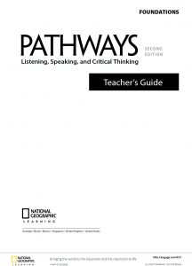 (PDF + Mp3) Pathways Foundations, Listening, Speaking, and Critical ...