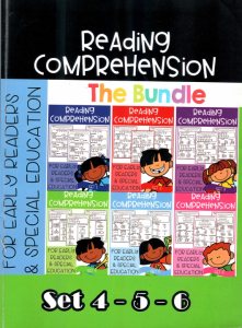 PDF | Reading comprehension The Bundle, Set 4,5,6, for early readers ...