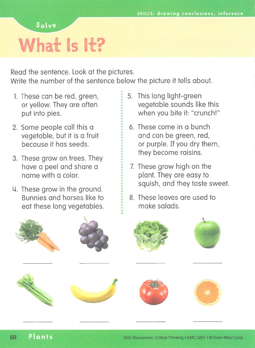 (PDF) Skill Sharpeners Critical Thinking Grade 1, Connecting School and ...