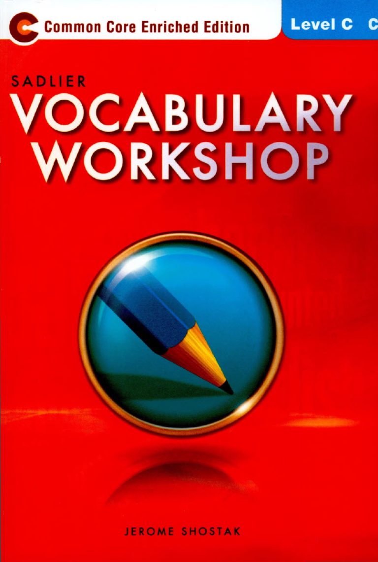 PDF | Vocabulary Workshop Level C (Grade 8), Enriched edition – Shop ...